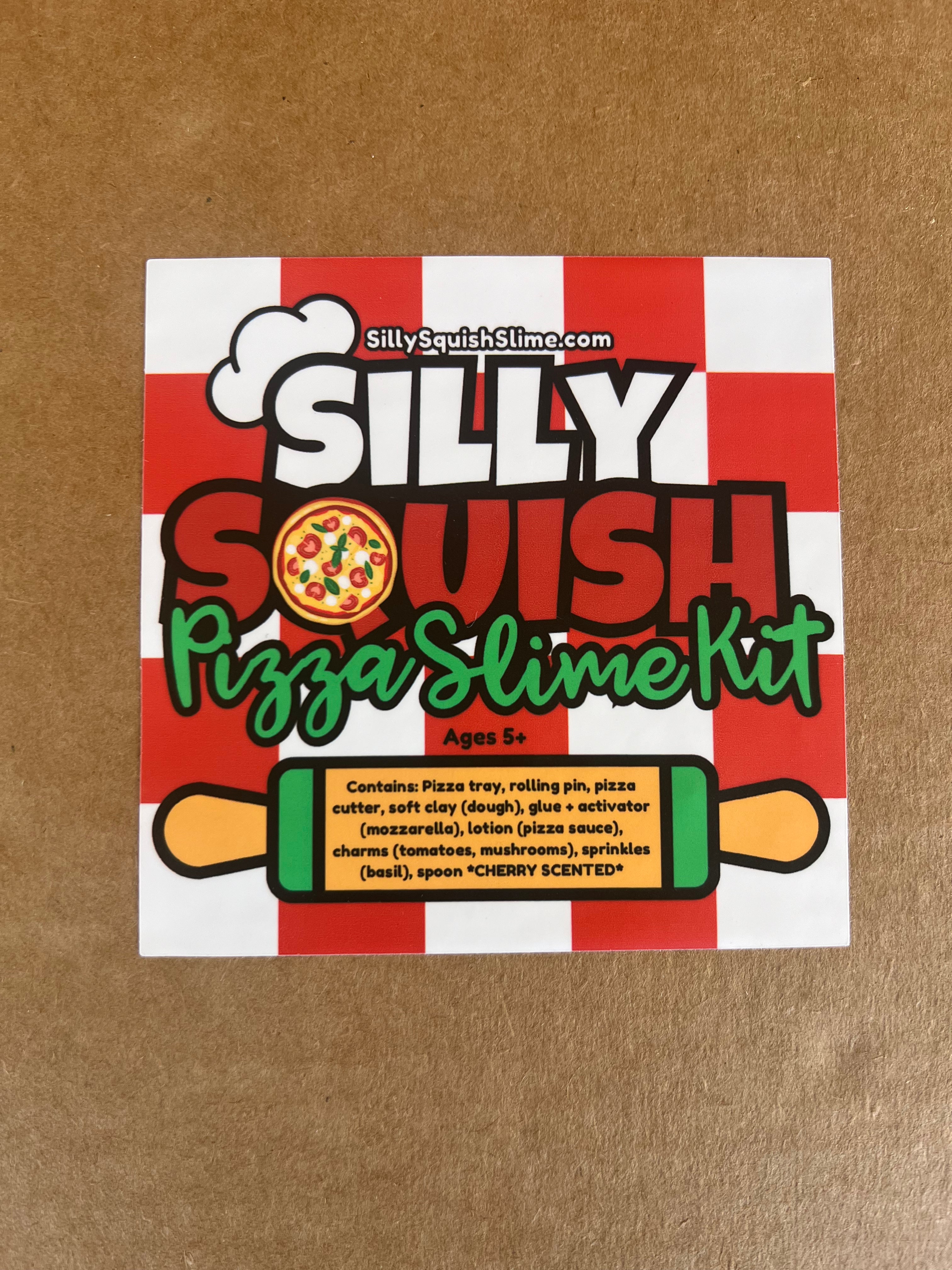 Pizza Slime Kit – Silly Squish Slime